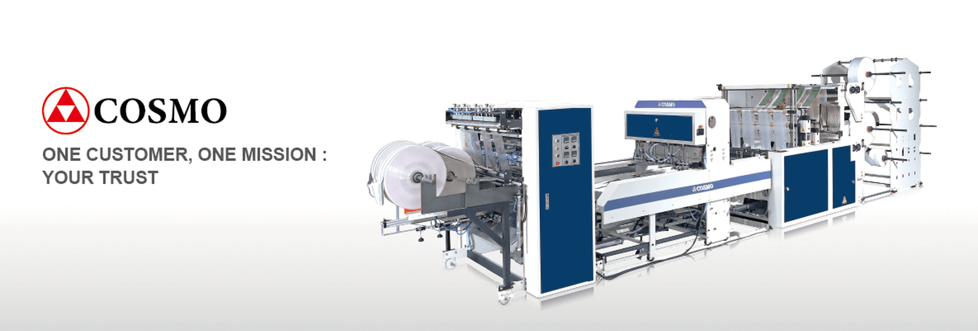 COSMO Machinery: The Leader of Bag Making Machine